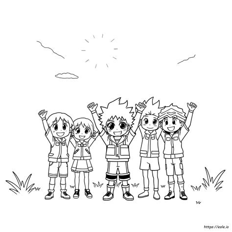 Gambar Mewarnai Mha Lucu