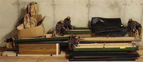 Disassembled Pool Table No Slate Top Kraft Auction Service Llc