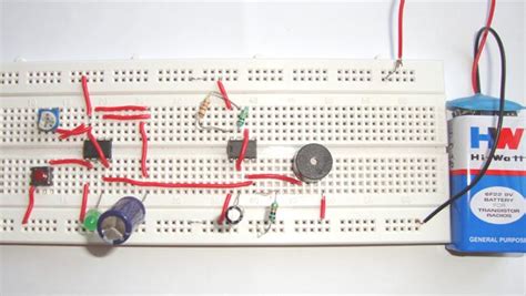 Touchless Doorbell Circuit Diagram
