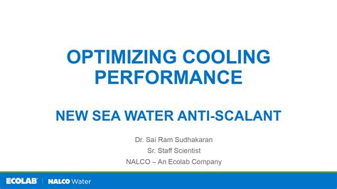 Optimizing Cooling Performance AquaEnergy Expo Knowledge Hub