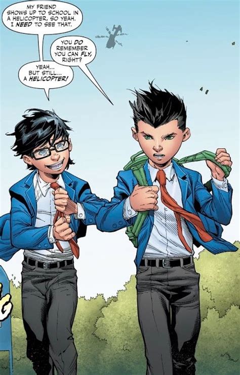 Jonathan Kent Damian Wayne Damian Wayne Superhero City Dc Comics