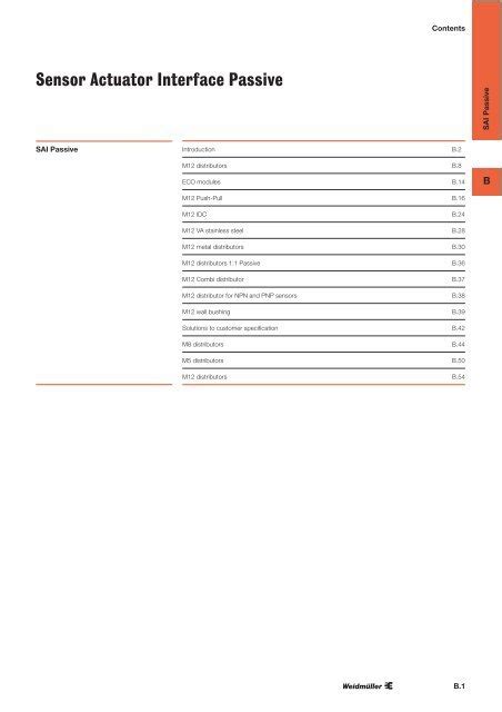 Sensor Actuator Interface Passive