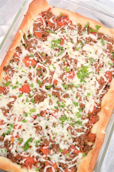 Deep Dish Pizza Casserole Cheekykitchen