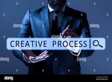 Sign Displaying Creative Process Business Idea Connecting Ideas Into Something Valuable