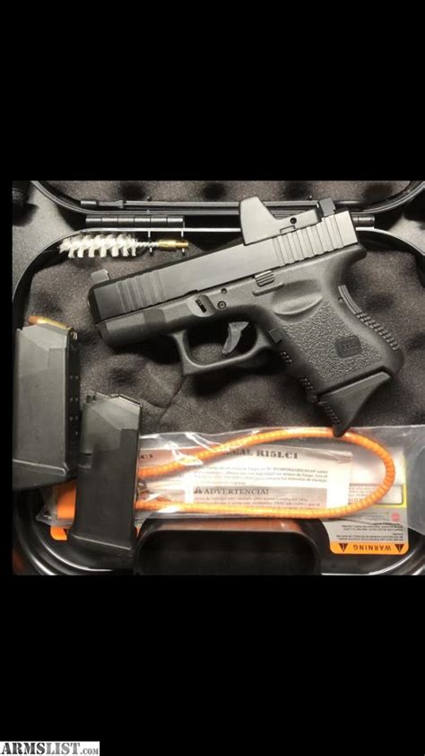 Armslist For Sale Trade Glock 26 Rmr Cut Night Sights