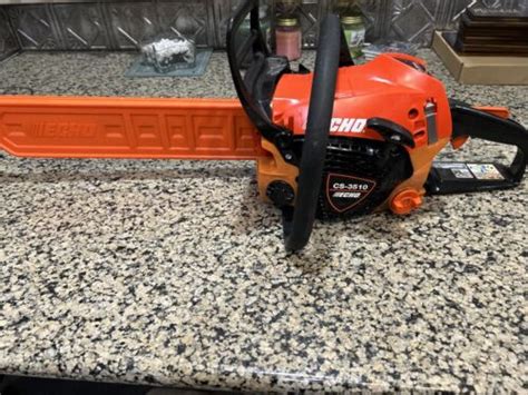 Echo Cs 3510 16 34 4 Cc 2 Stroke Gas Rear Handle Chainsaw Used Briefly One Time Ebay