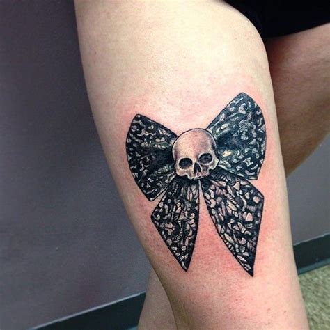 Skulls On Bows On Skulls 🎀😁💕 Lace Tattoo Ankle Bracelet Tattoo Sugar Skull Tattoos