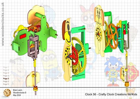 Clock 56 Pendulum Drive Clock Brian Laws Woodenclocks