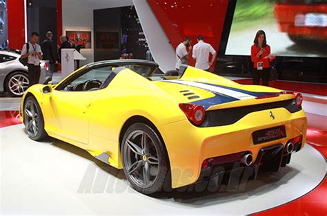 [모터쇼]페라리 역사상 최강 8기통 458 스페치알레 A 공개
