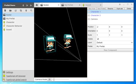 superpowers collaborative 2d 3d html5 game editor has been open