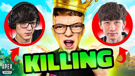 I Killed Itztimmy And Aceu In Predator Rank In Apex Mobile Youtube