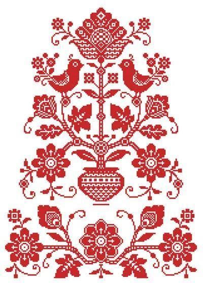 Дерево життя СВРг 23 Заготовка весільного рушника Княгиня Ольга Рушники Заготовки під