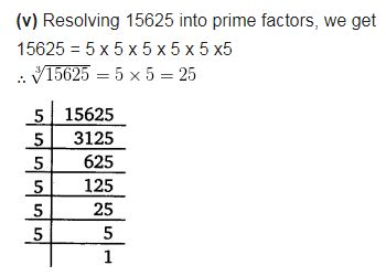 Find The Cube Root Of Each Of The Following Numbers By Prime Factorisation Method I