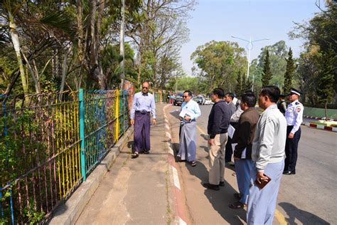 ရှမ်းပြည်နယ်ဝန်ကြီးချုပ်ဦးအောင်အောင်၊ တောင်ကြီးမြို့သန့်ရှင်းသာယာလှပရေးနှင့် မြို့တွင်းလမ