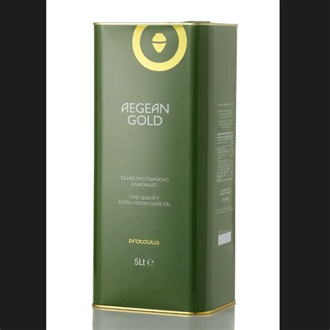 Πρωτούλης Aegean Gold Εξαιρετικό Παρθένο Ελαιόλαδο 5lt Olicatessen