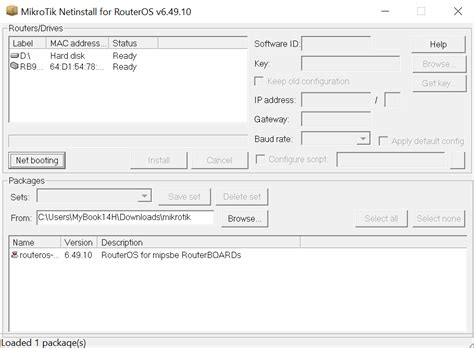 Lab 15 Netinstall Instal Ulang Router Os