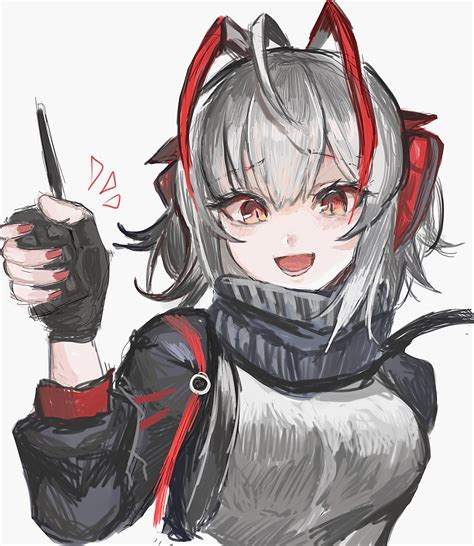 W Arknights Drawn By Hakaimoufu Danbooru