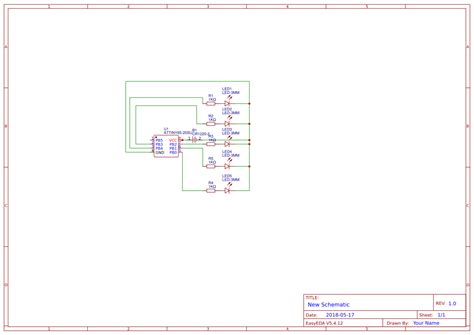 Attiny85 Pov Easyeda Open Source Hardware Lab