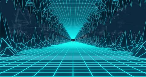 Animation Of Math Formulas And Digital Space On Navy Background Stock Footage Video Of Navy