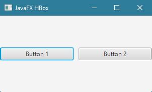 طريقة إظهار محتوى الـ HBox على كل المساحة المتوفرة في JavaFX