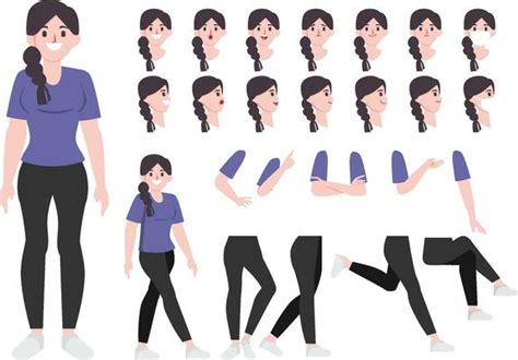 3d Character Animation Vector Art Icons And Graphics For Free Download