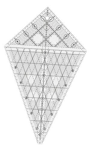 S M L Modelo De Quilting Régua Patchwork Quilters De L Parcelamento Sem Juros