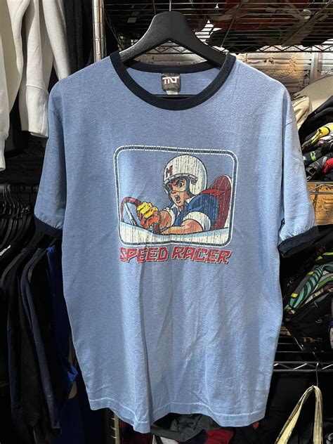 Vintage Speed Racer Manga Series Ringer Tee 00s Grailed