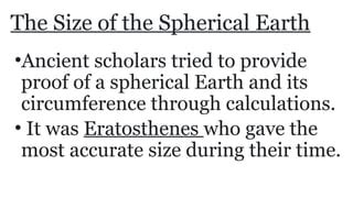 Lesson 1 How Greeks Knew That The Earth Is Spherical Pptx
