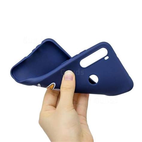 Blue Cute Cat Soft Kiss Candy Hand Strap Silicone Case For Mi Xiaomi Redmi Note Xiaomi Redmi