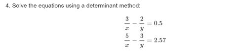 Solved How Do I Solve This Matrix Problem Using The Inverse Chegg Com