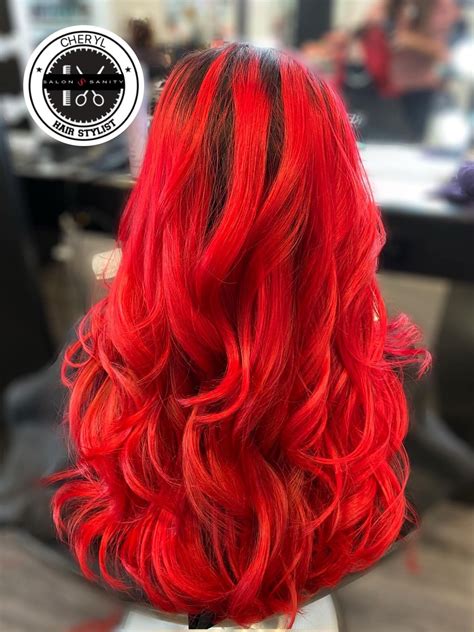 Fire Engine Red Hair