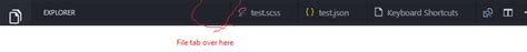 Better Methods To Show That The Editor Tab Group Is Scrollable · Issue 59981 · Microsoftvscode