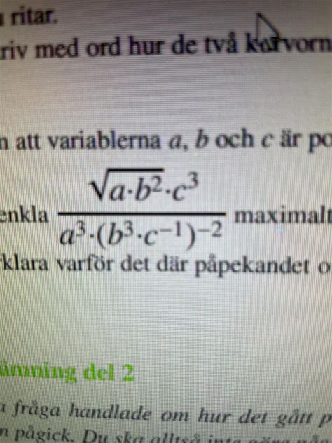 Solved Assume That The Variables A B And C Are Positive A