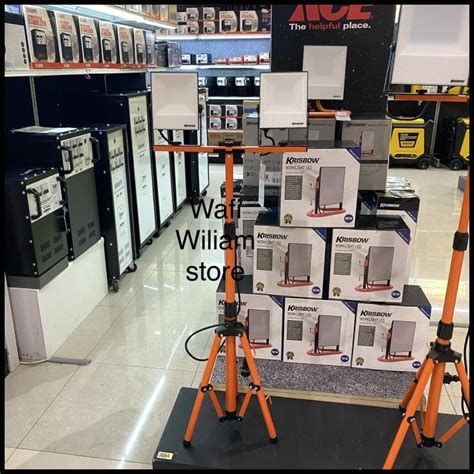 Jual Krisbow Lampu Sorot Led Tripod X W Meter Lampu Proyek Led Shopee Indonesia