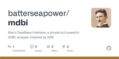 Github Batterseapowermdbi Maxs Database Interface A Simple But Powerful Jdbc Wrapper