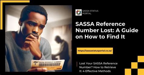Sassa Reference Number Lost A Guide On How To Find It