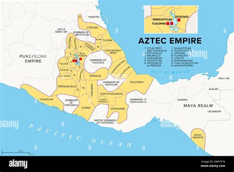 Aztec Tenochtitlan Map