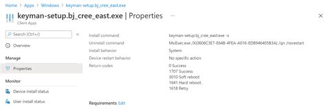 Unable To Deploy Keyman With Sccm And Intune Keyman Sil Language Software Community