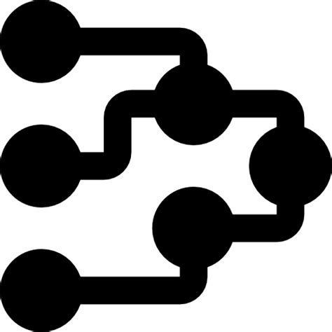 Hierarchical Structure Edt Im Solid Icon