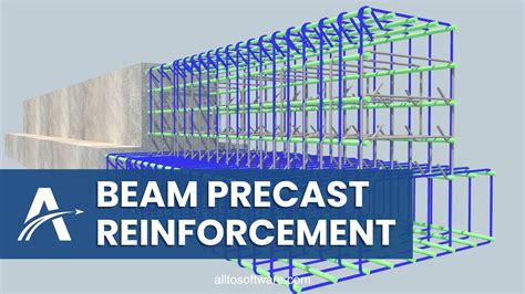 Beam Precast Pythonparts In Allplan Developed By Allto Youtube