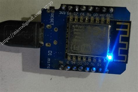 getting started with wemos d1 mini esp8266 board