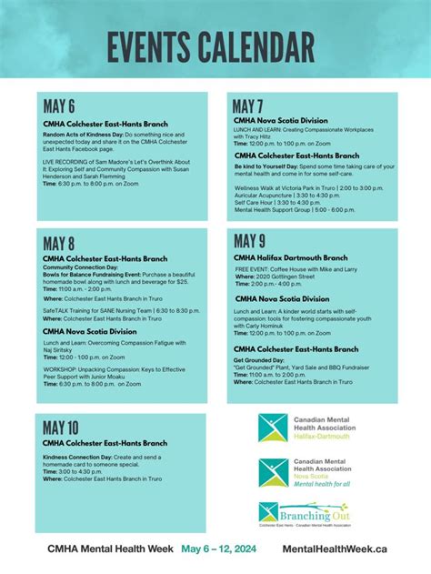 Canadian Mental Health Association Ns Division On Linkedin Its Mental Health Week To