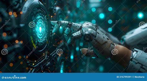Guarding Digital Identity A Futuristic Representation Of Security And