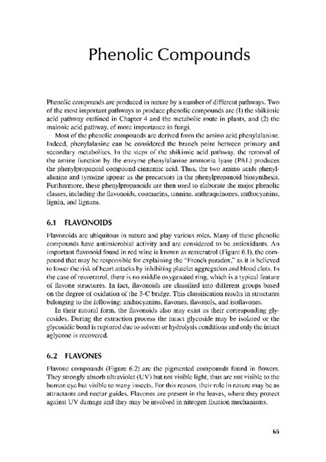 Phenolic Compound Organic Chemistry Studocu