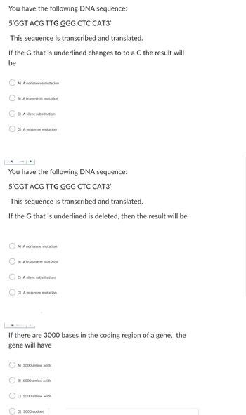 Answered You Have The Following Dna Sequence Bartleby