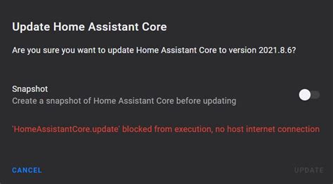 Update Home Assistant Core Installation Home Assistant Community