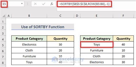 how to reverse order of data in excel 4 useful methods