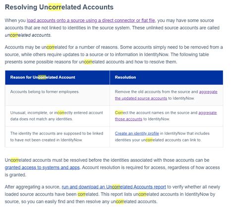 Aggregation And Manual Correlation Behaviour Isc Discussion And Questions Sailpoint