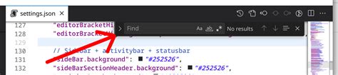 In Vs Code How Can I Change The Background And Foreground Color Of The Editor Find Widget