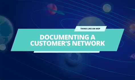 MSP Onboarding Checklist Documenting A New Clien Ts Network